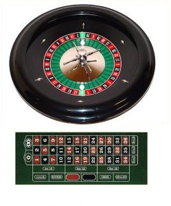 Rent a roulette wheel with felt layout at All Seasons Rent All